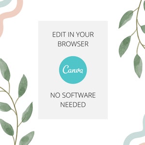 Boho Leaves Themed Classroom Rules Poster Editable Printable Canva ...