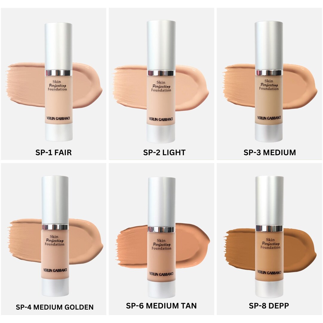 Foundation Makeup Mineral Liquid Foundation Makeup Medium Coverage ...