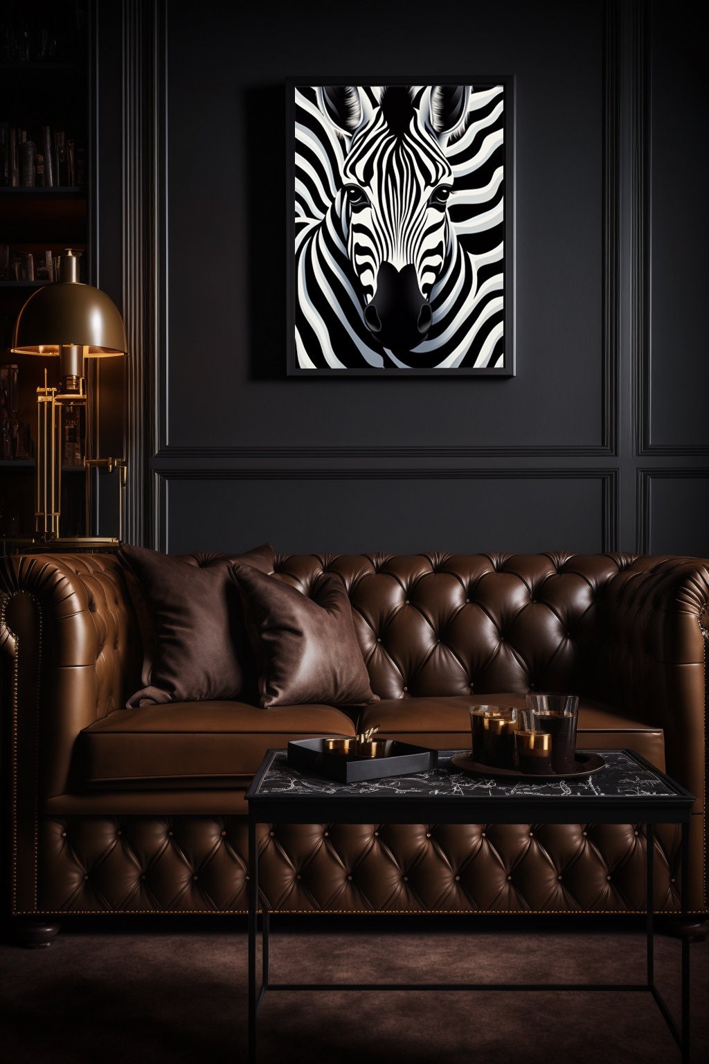 Zebra Print, Black and White, Zebra Poster, Digital Download, Animal ...