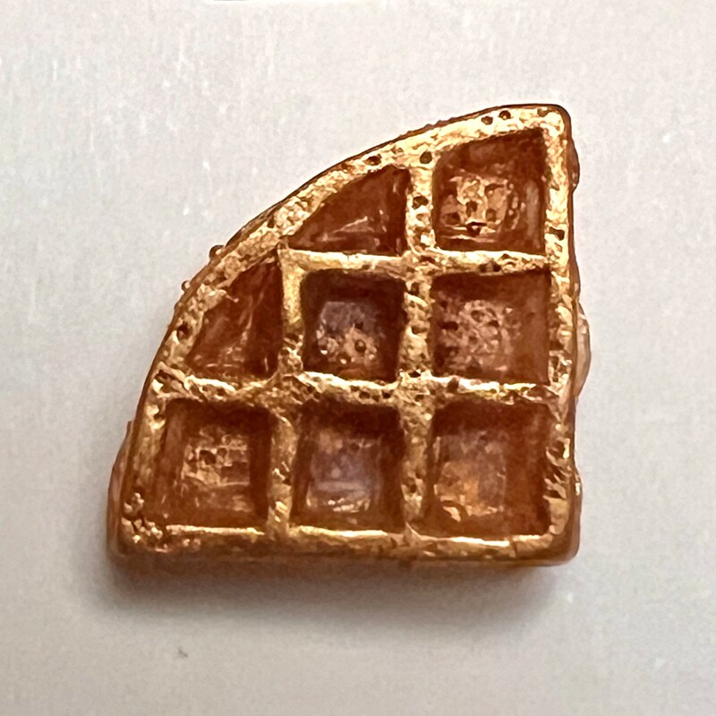 Waffle Pin - Etsy