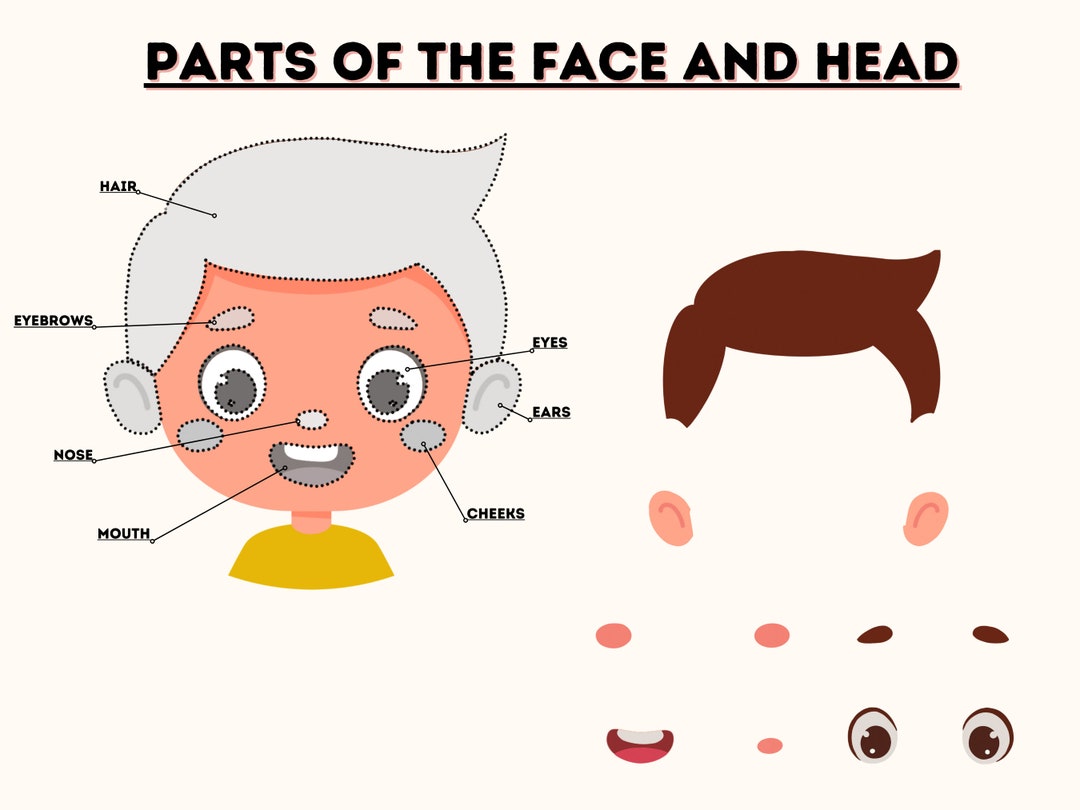 Fun Facial Features Game | Educational Game for Kids | Learning Parts ...