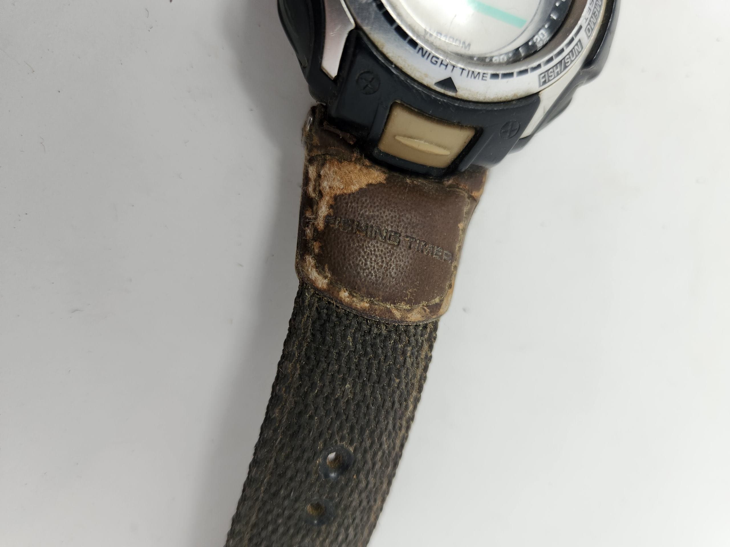 Vintage Casio Pathfinder PAS 400-B Fisherman's Watch - Etsy