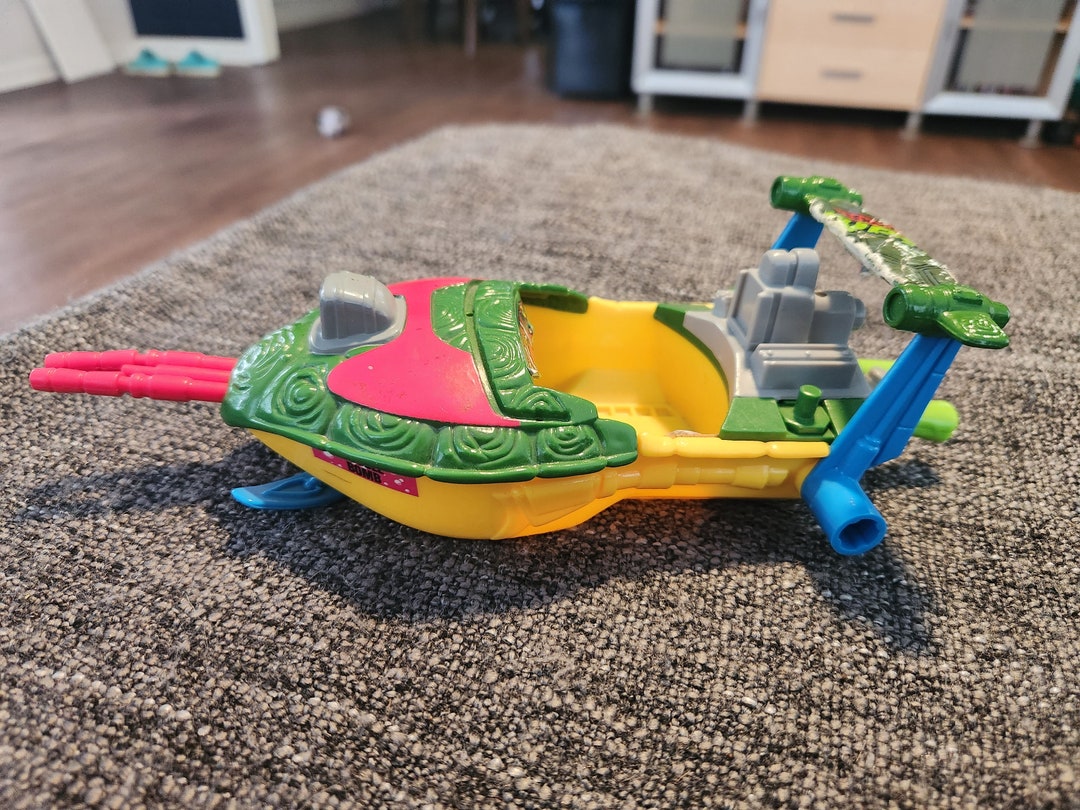 Vintage Teenage Mutant Ninja Turtles TMNT Sewer Boat - Etsy