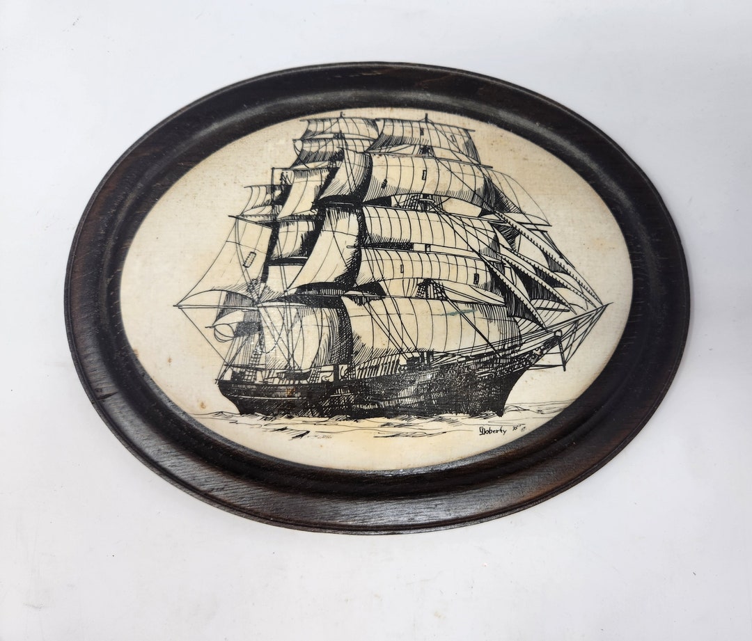 Wooden Ship Wall Art - Etsy