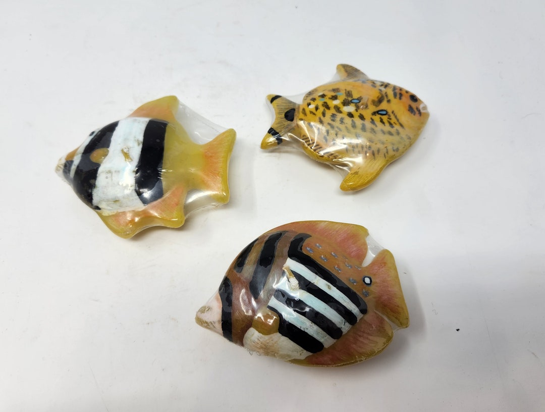 Fish Candles--set of 3 - Etsy