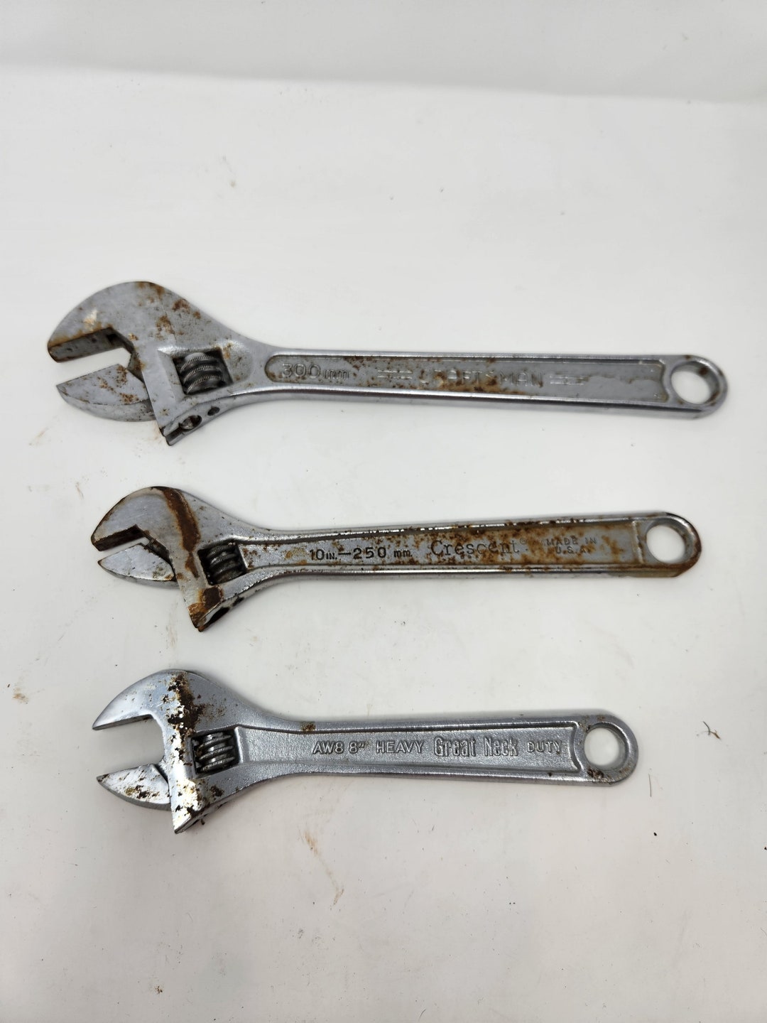 Vintage Crescent Wrenches--various Sizes - Etsy