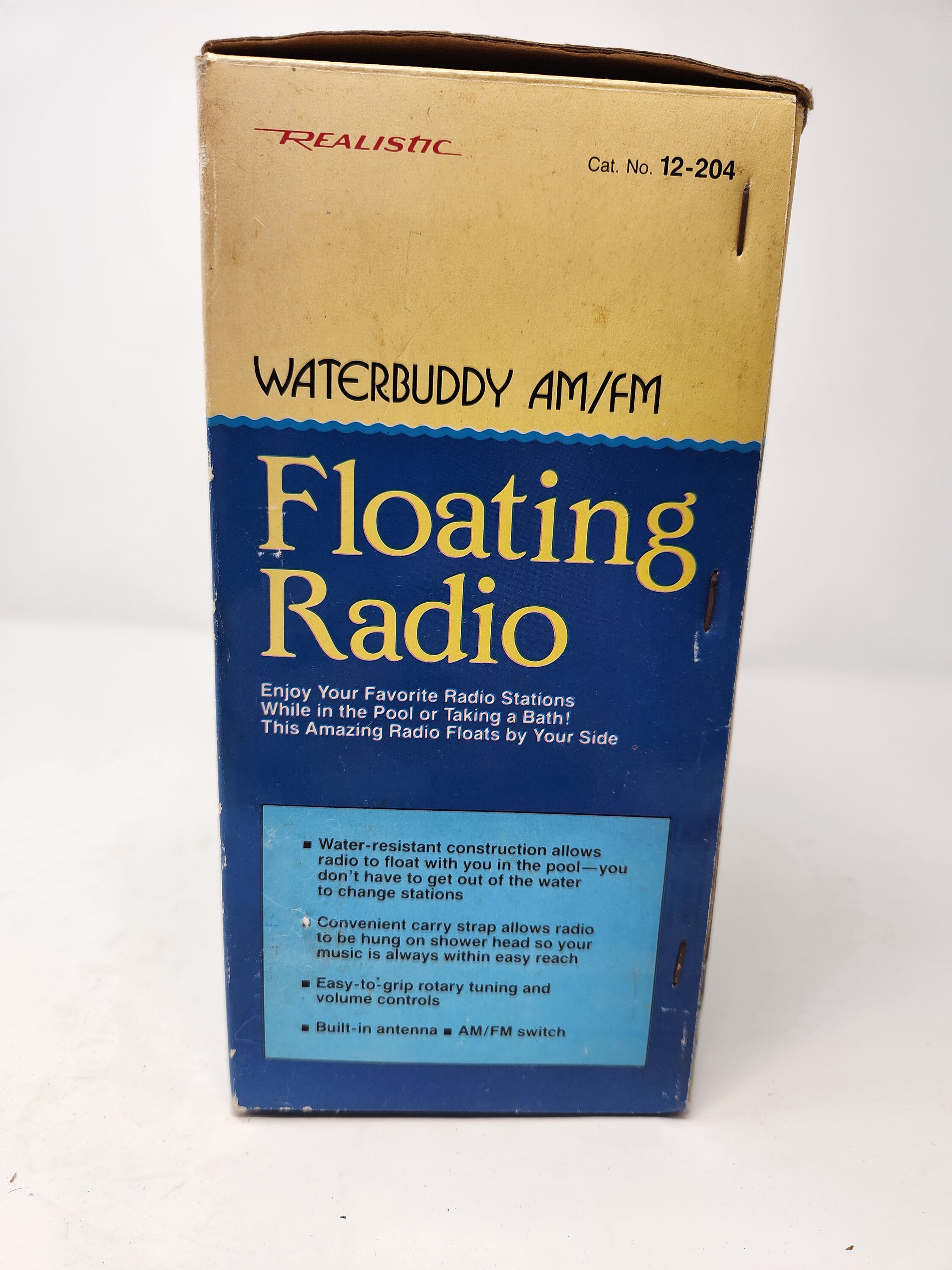 Realistic Watterbuddy AM/FM Floating Radio From Radio Shack - Etsy