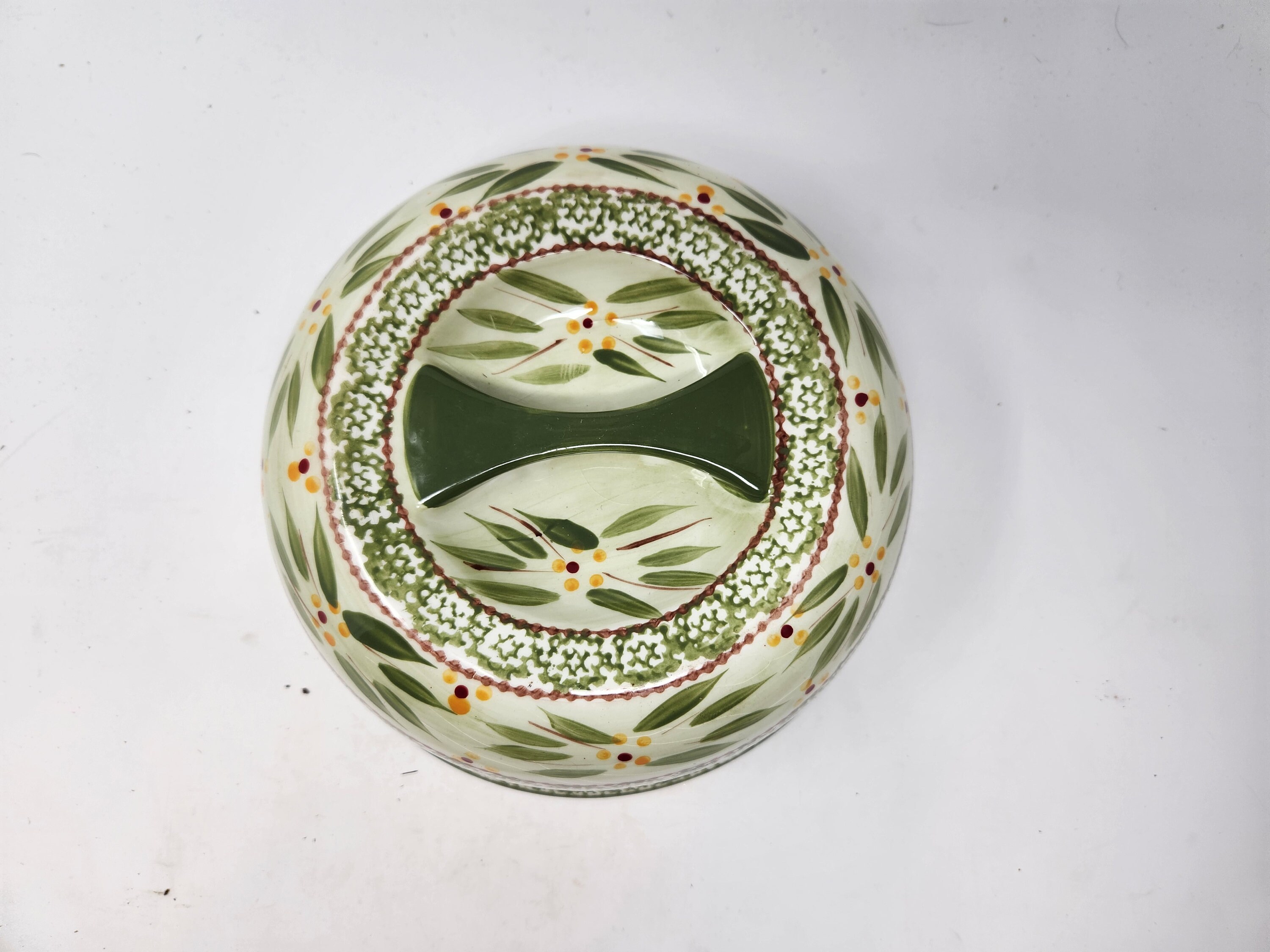 Temptations Presentable Ovenware by Tara Green Floral Old World Lid/bowl for Shallow Baker 10 - Etsy