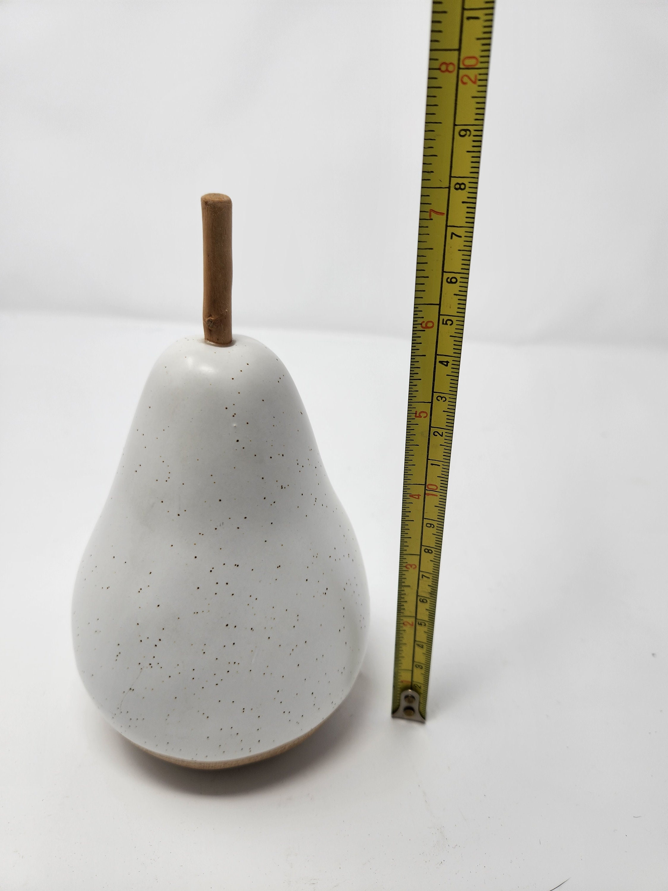 Stoneware Decorative Pear - Etsy