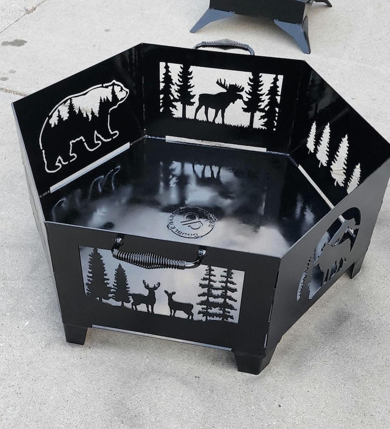Six Sided Custom Fire Pit - Etsy