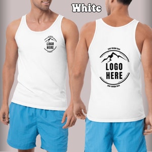 Custom Logo Design Tank Top, Company Logo, Team Logo, Personalized Logo ...