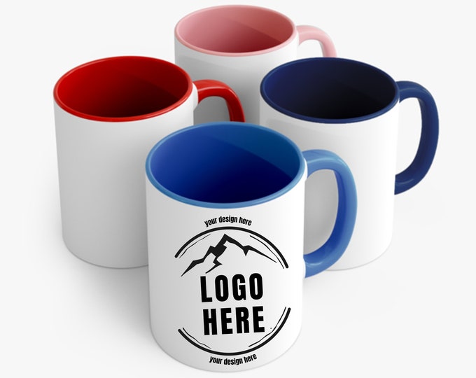 Custom Company Cup Custom Logo Mug Realtor Closing Gift Printed Mug ...