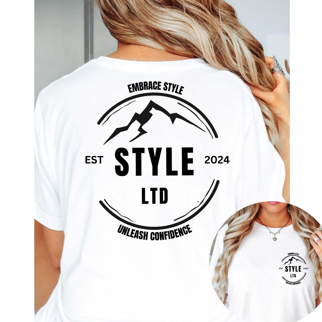 Custom Logo Design Shirt, Company Logo Merch, Team Shirt, Personalized ...
