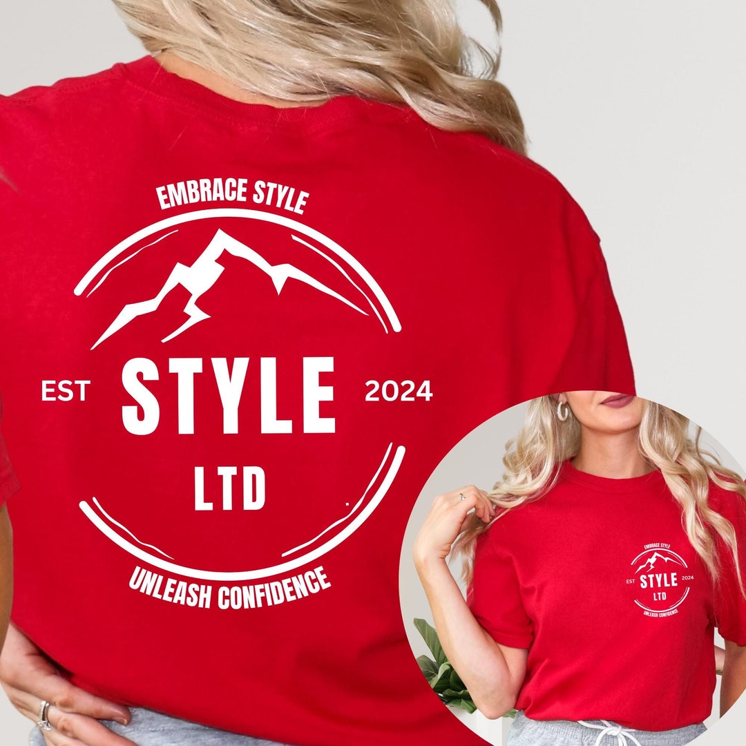 Custom Logo Design Shirt, Company Logo Merch, Team Shirt, Personalized ...