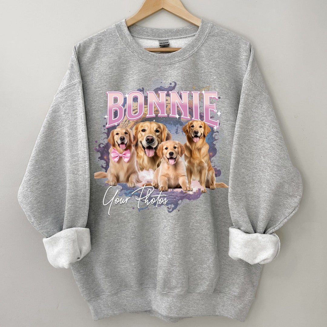 Custom Pet Bootleg Bella Canva Shirt, Custom Retro Dog Bootleg Shirt ...