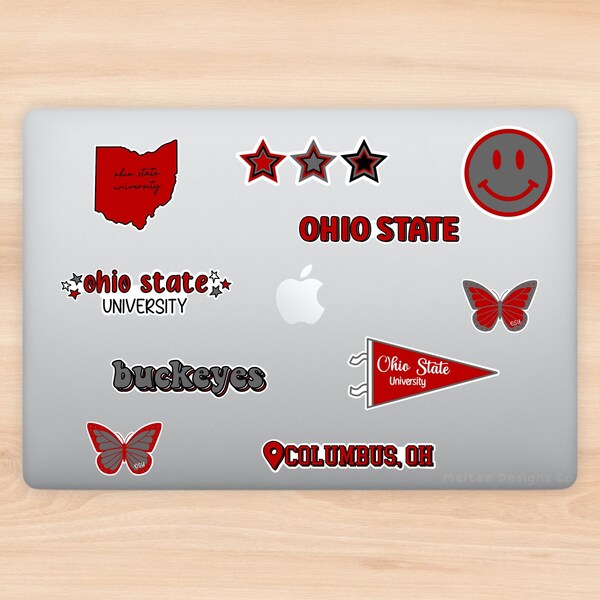 Ohio State University Sticker Decal - Etsy