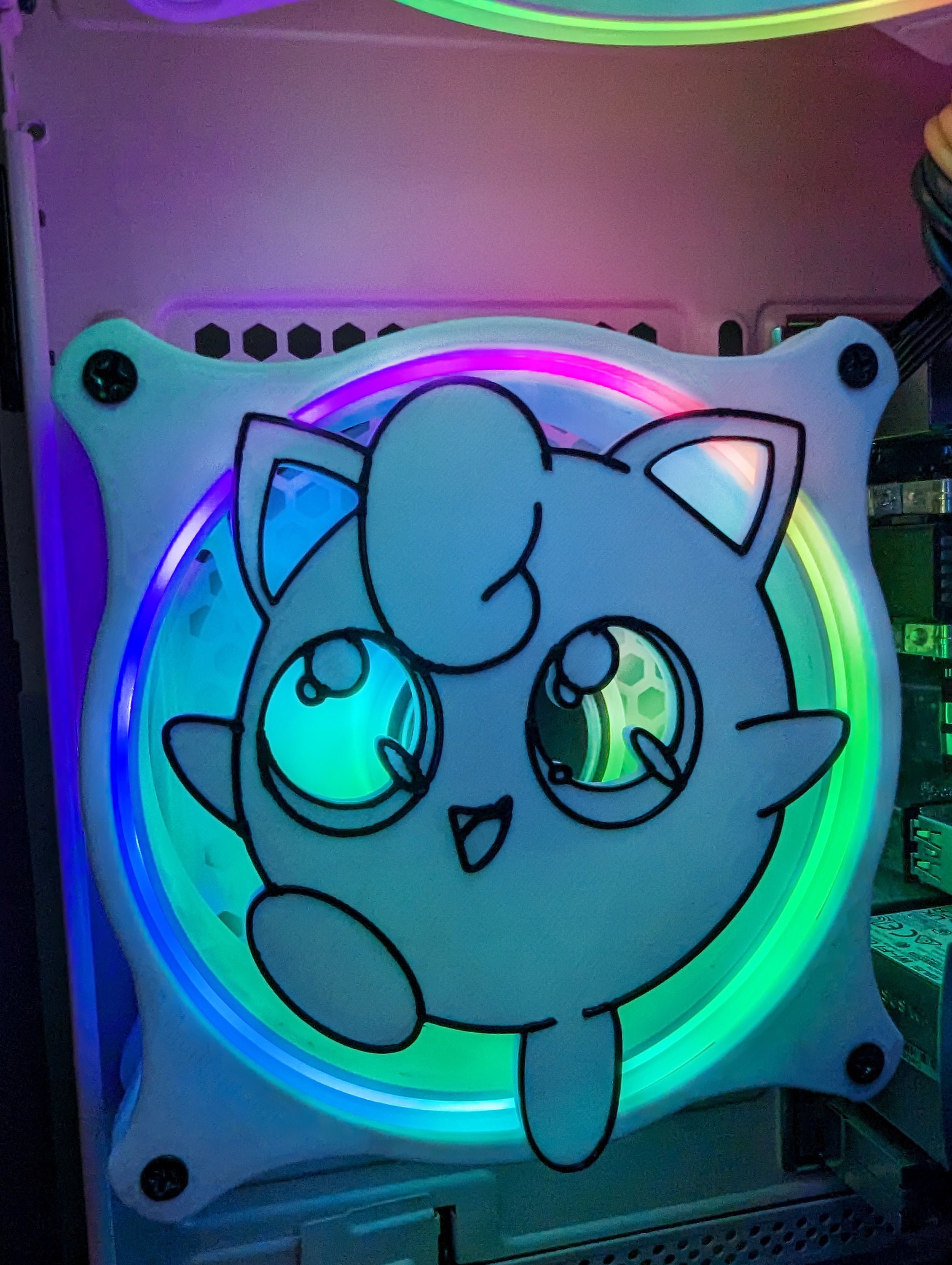 Step up Your PC Aesthetics With a Custom 3D Printed Fan Cover, With ...