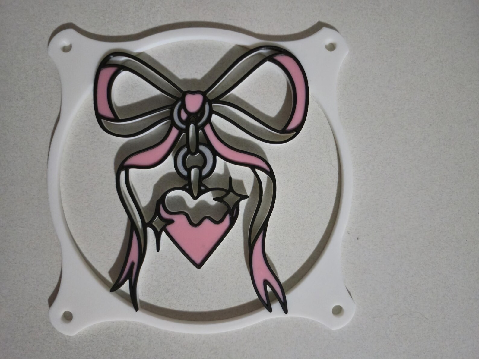 Ribbon PC Fan Cover: Elegant Computer Case Decor - Etsy
