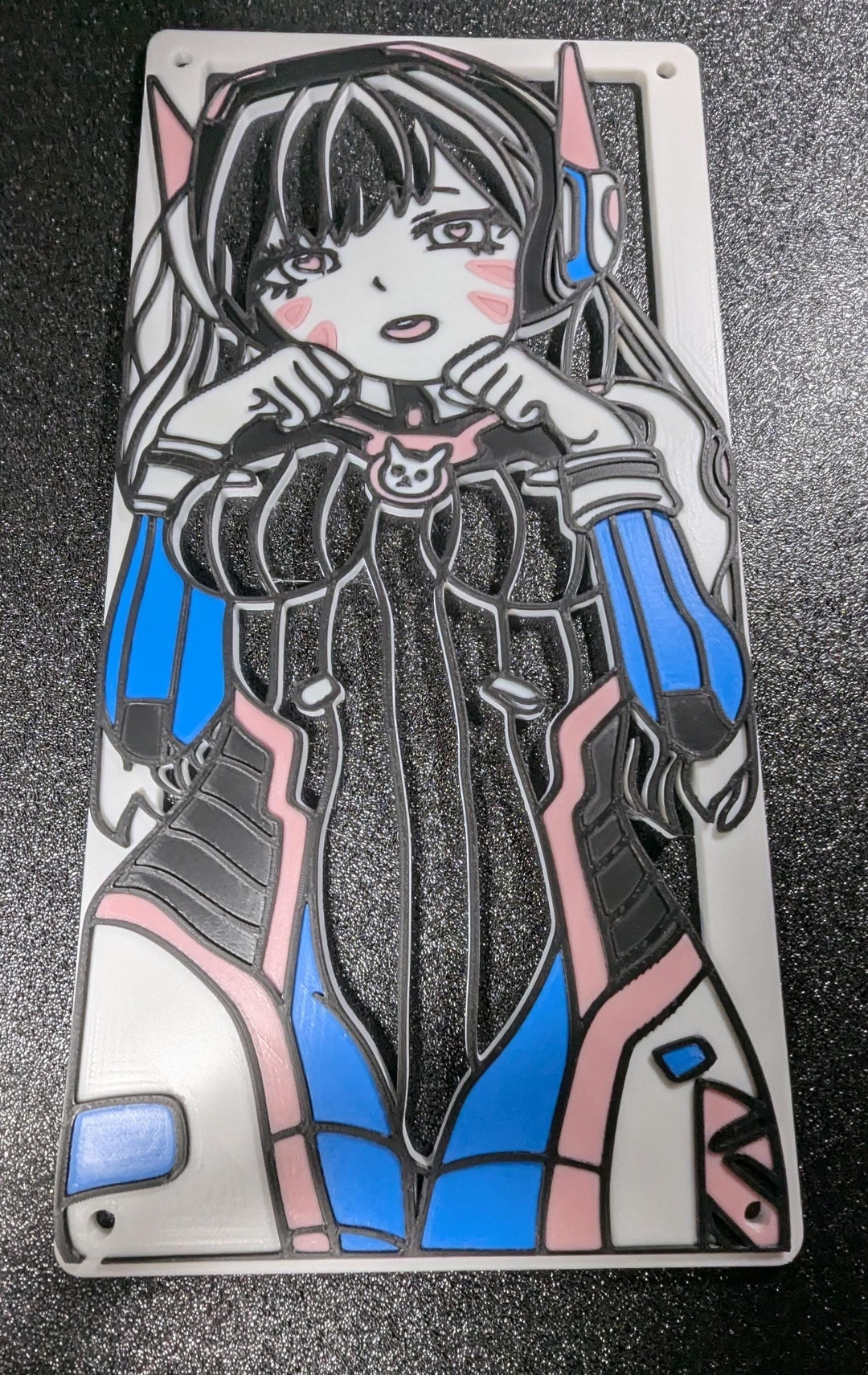 3d-printed D.va PC Fan Cover: Anime-inspired Aesthetics - Etsy