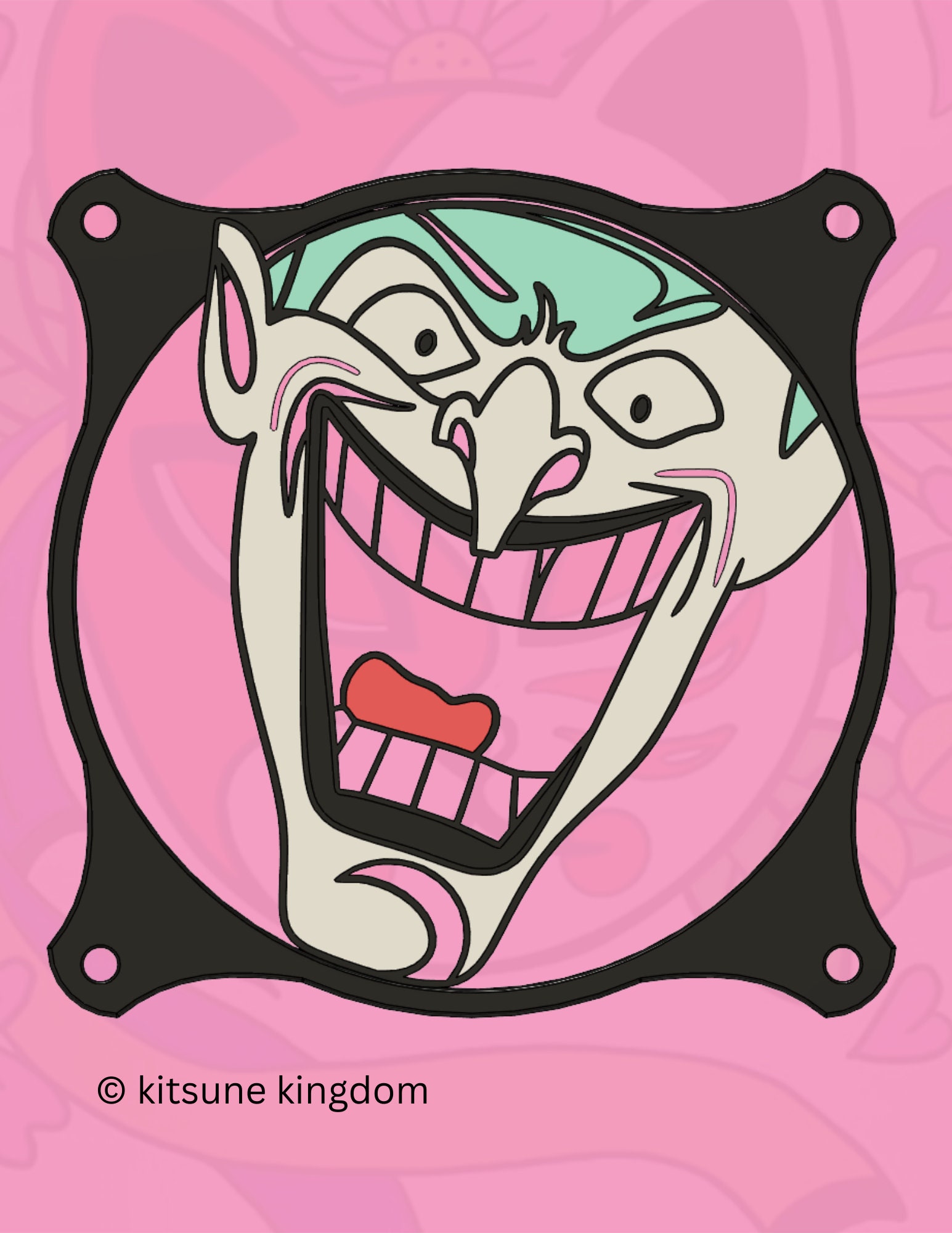 Joker | Harley Quinn Pc Fan Covers - Etsy