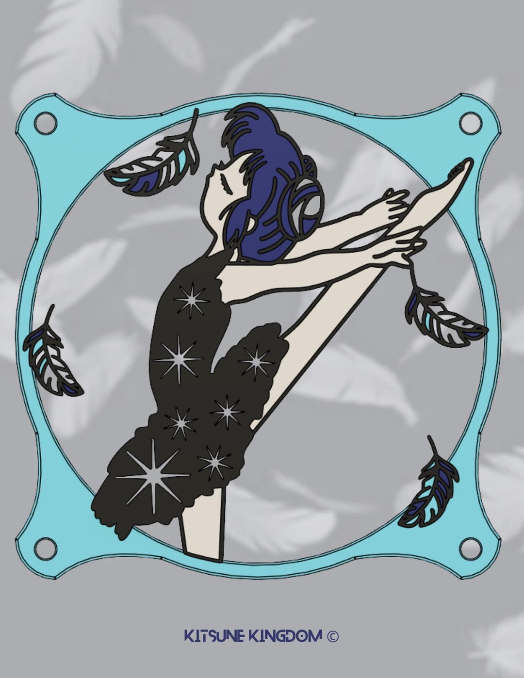 Corina Tokyo Mew Mew Fan Shroud – Custom Anime PC Fan Cover | Kawaii ...