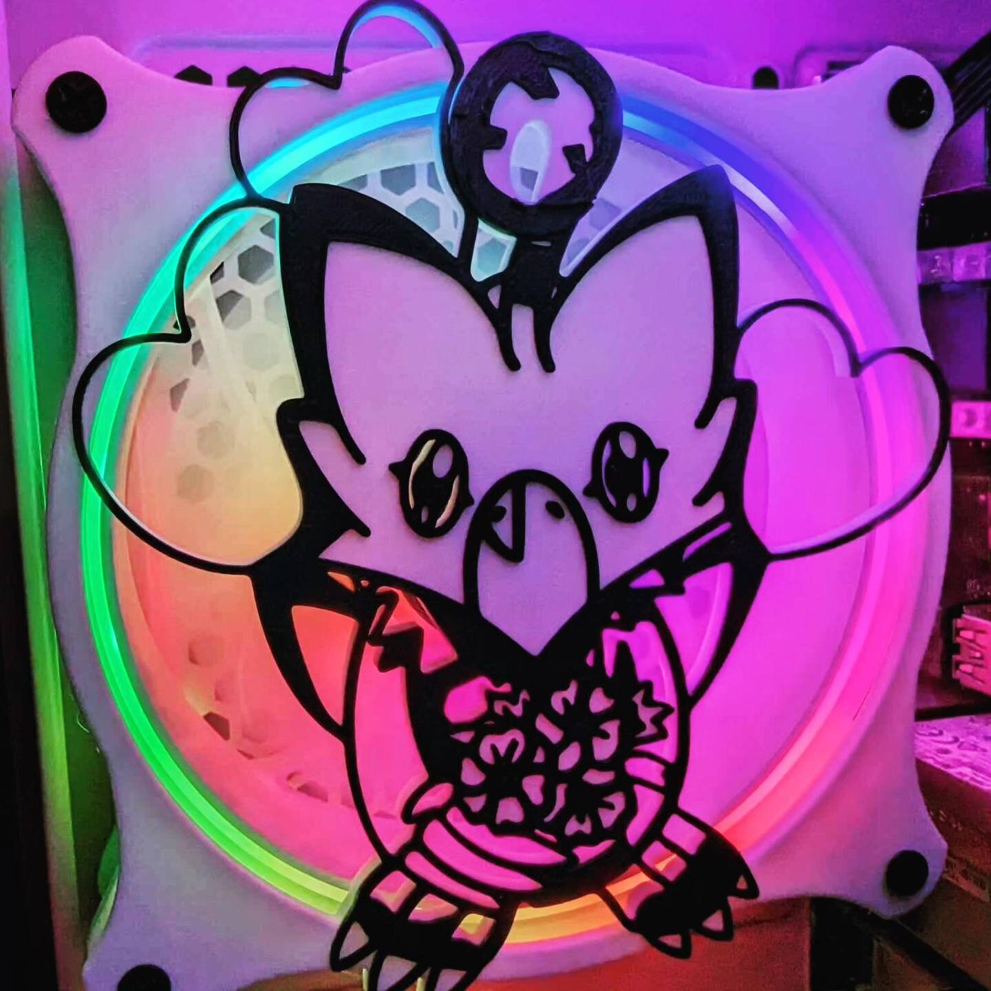 Step up Your PC Aesthetics With a Custom 3D Printed Fan Cover, With ...