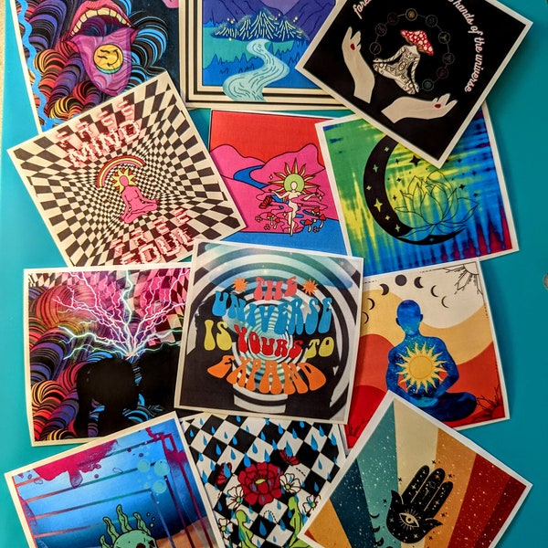 Trippy Sticker - Etsy