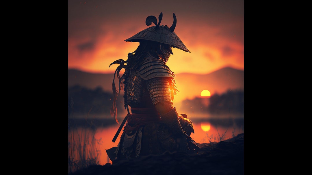Samurai Digital Download Five Samurai Digital Downloads - Etsy