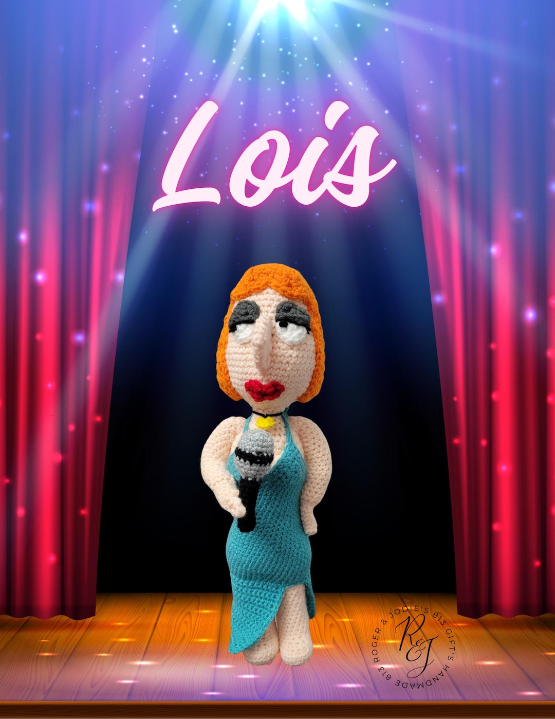 Lois Griffin, Family Guy, Crochet Pattern. PDF File - Etsy