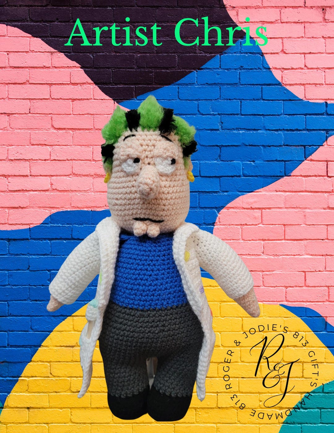 Chris Griffin, Family Guy, Crochet Pattern, PDF File. Artist Chris ...