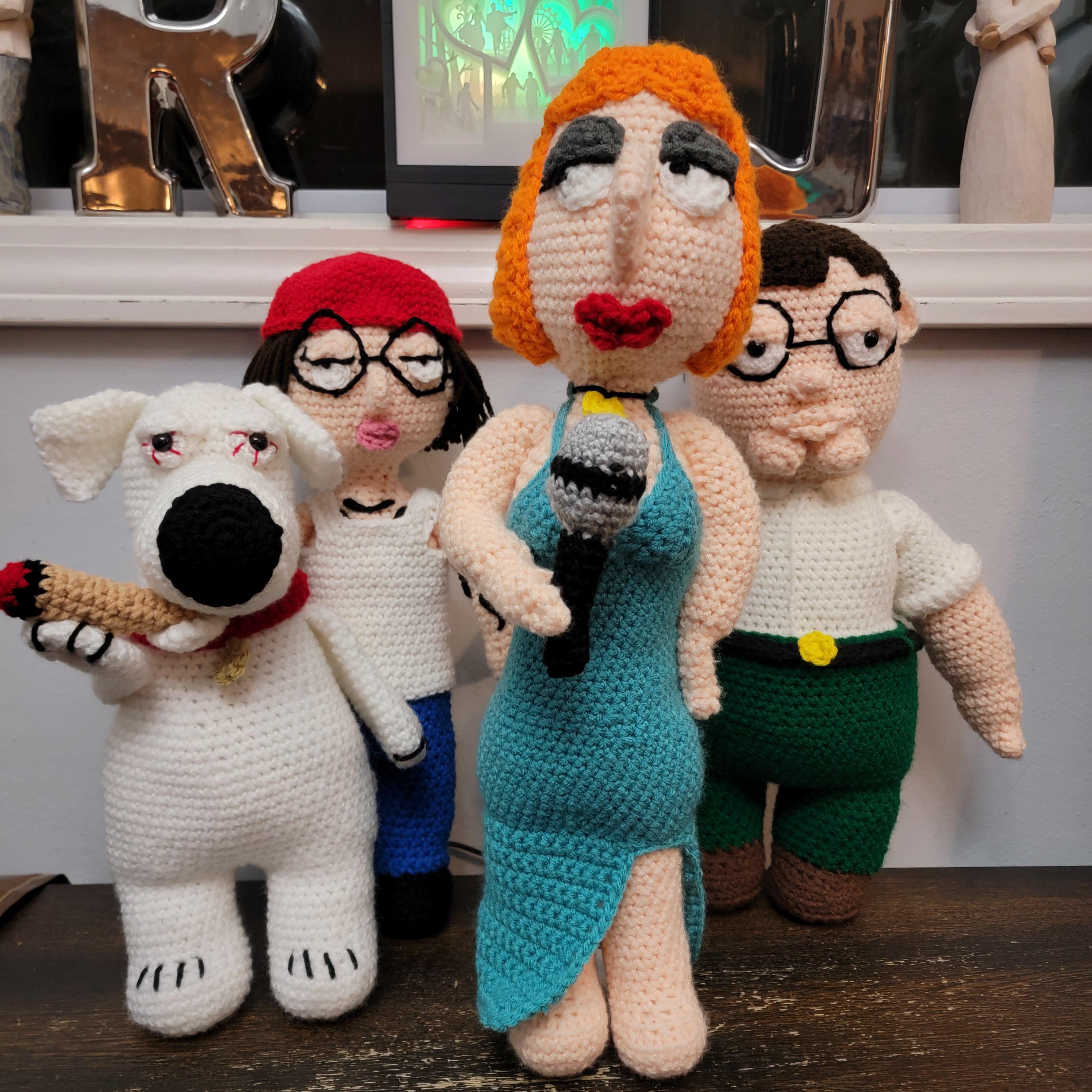 Meg Griffin, Family Guy, Crochet Pattern, PDF File - Etsy
