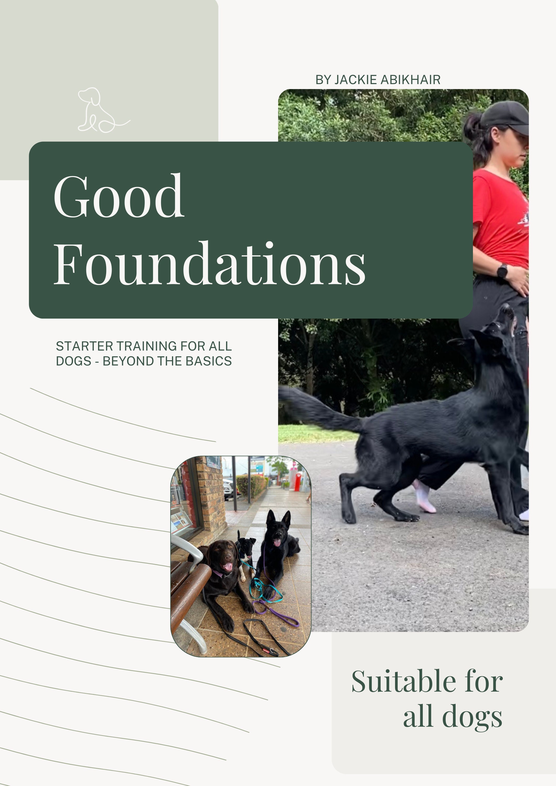 Good Foundations - Starter Training for All Dogs (beyond the Basics) - Etsy