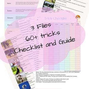 Trick Checklist | 60+ Tricks | Easy -> Advanced | Guide Included ...