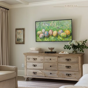 Samsung TV Easter Wallpaper, Digital Painting TV Screensaver, Easter ...