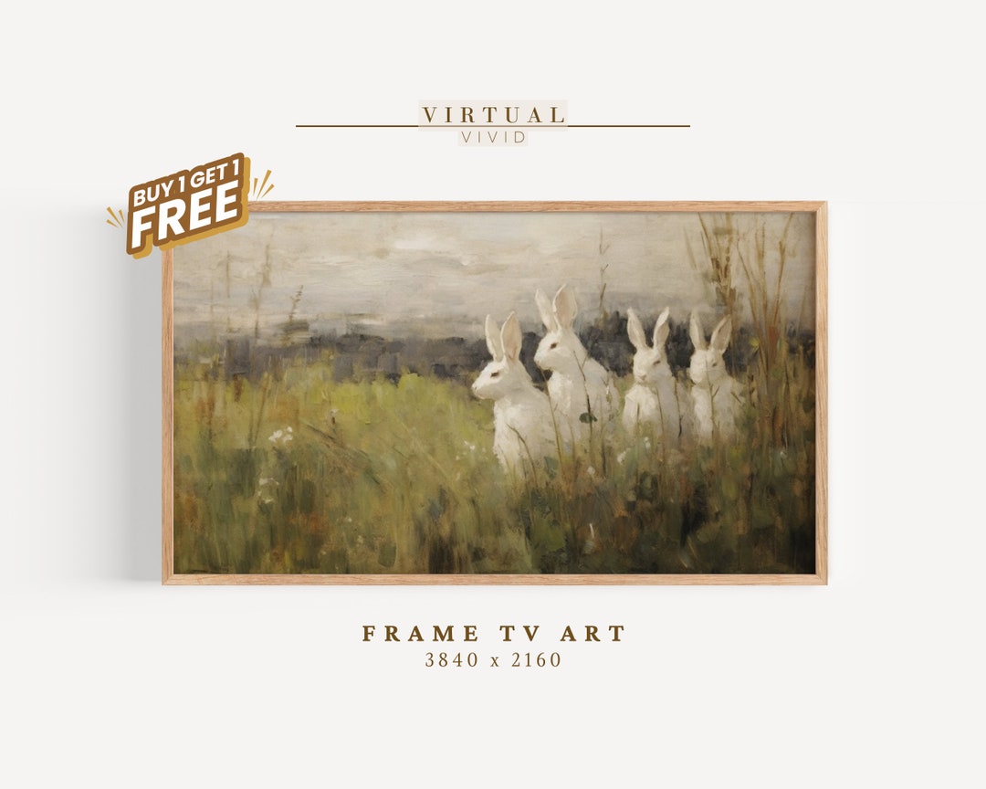 Samsung Frame Art, Spring Wallpaper Art for Frame TV, Digital Oil ...
