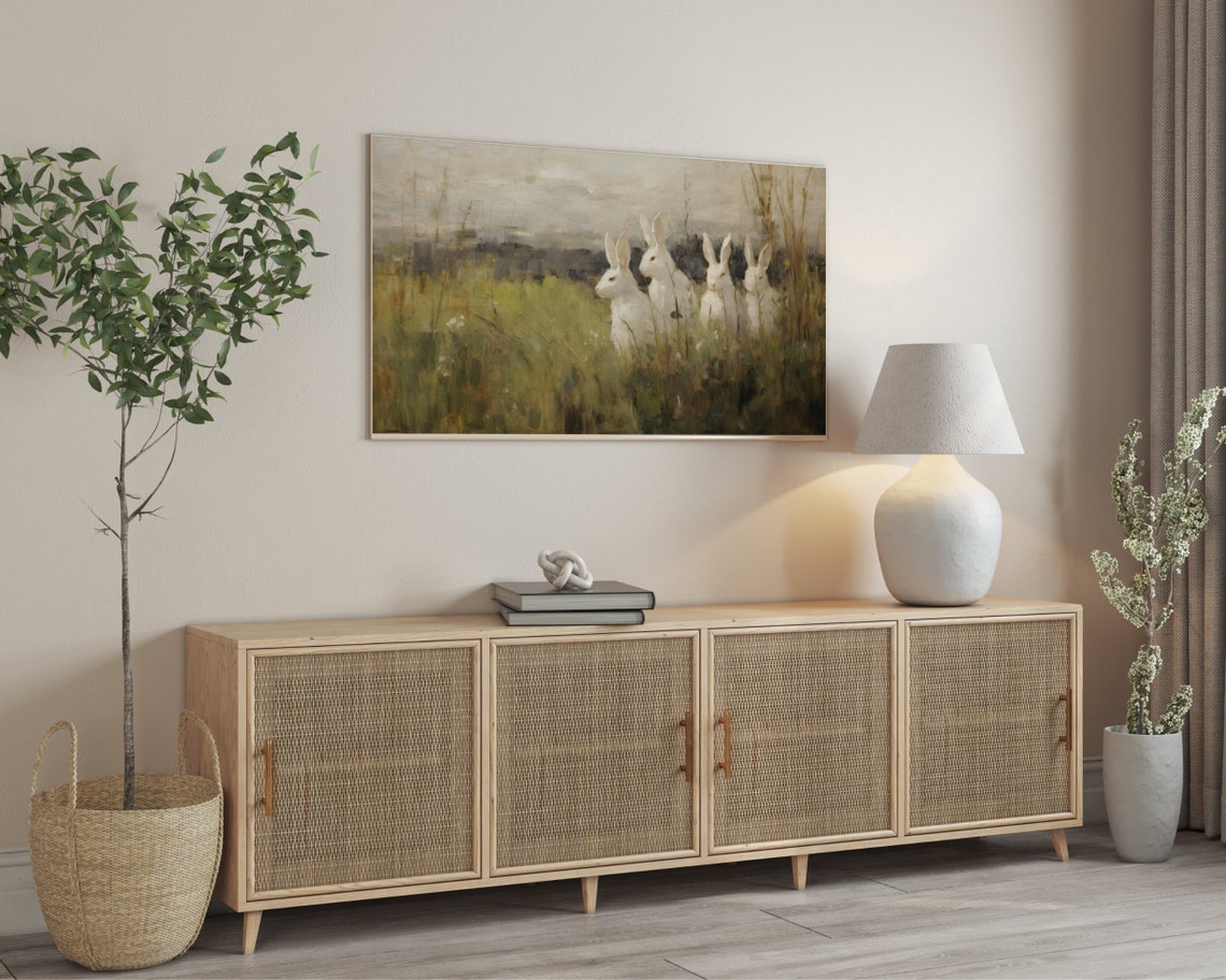 Samsung Frame Art, Spring Wallpaper Art for Frame TV, Digital Oil ...