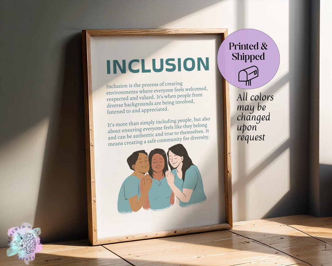 Inclusion Definition, Classroom, Teachers, Mental Health, DEI for ...