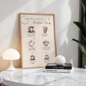 Simple Positivity Affirmation Tea Theme for Social Workers, Counseling ...