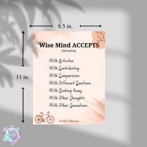 DBT: ACCEPTS Dialectical Behavior Therapy, Distress Tolerance social ...