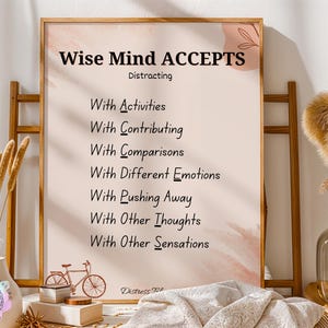 DBT: ACCEPTS- | Dialectical Behavior Therapy, Distress Tolerance ...