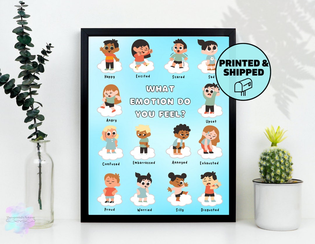 14 Emotions for Kids by Color to Help Identify Emotions| Occupational ...