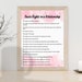 Basic Rights in a Relationship Poster Therapy Office Decor, Psychology ...