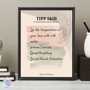 DBT: TIPP Skill- | Dialectical Behavior Therapy, Distress Tolerance ...
