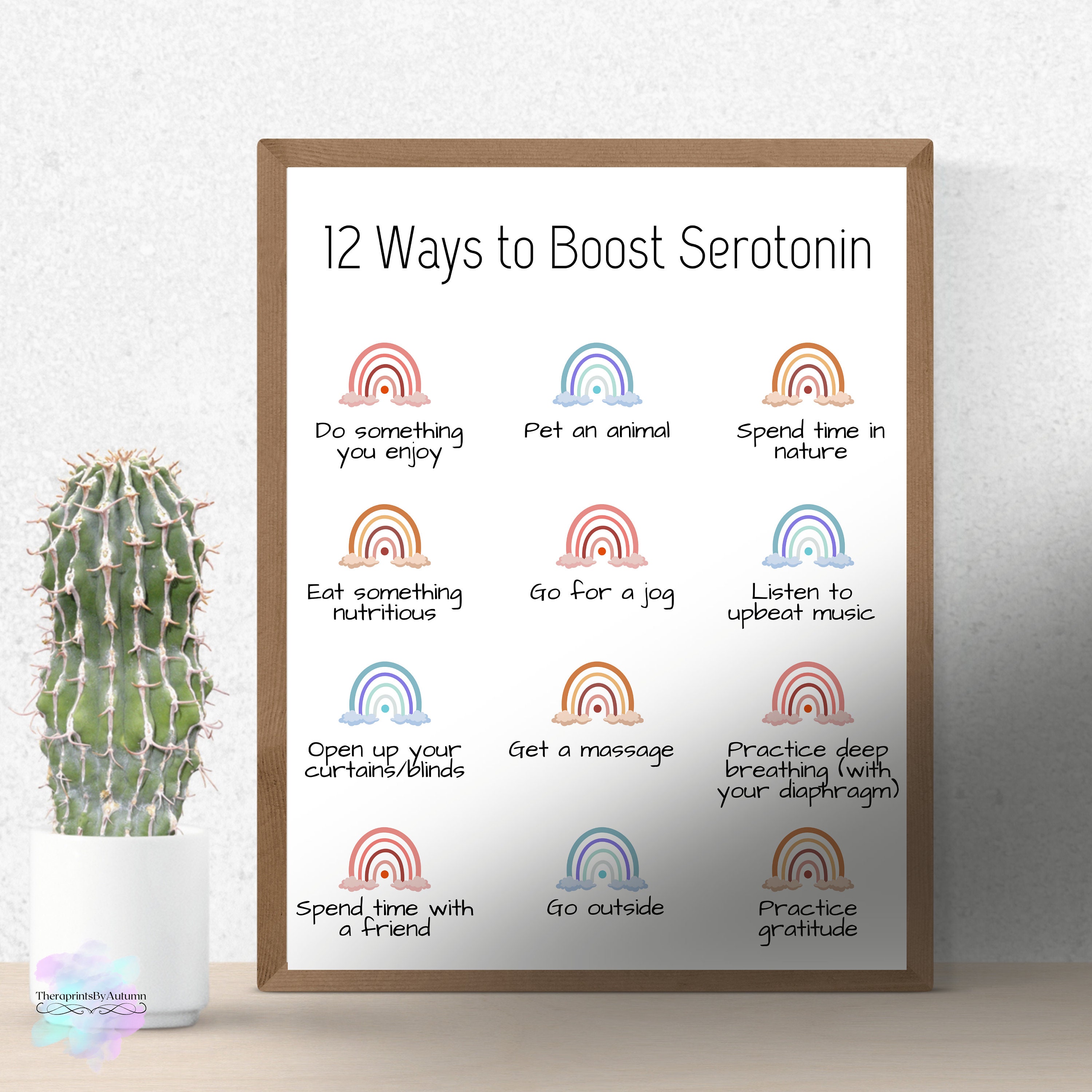 12 Ways to Boost Serotonin for Social Workers, Occupational Therapy ...