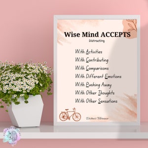 DBT: ACCEPTS Dialectical Behavior Therapy, Distress Tolerance social ...