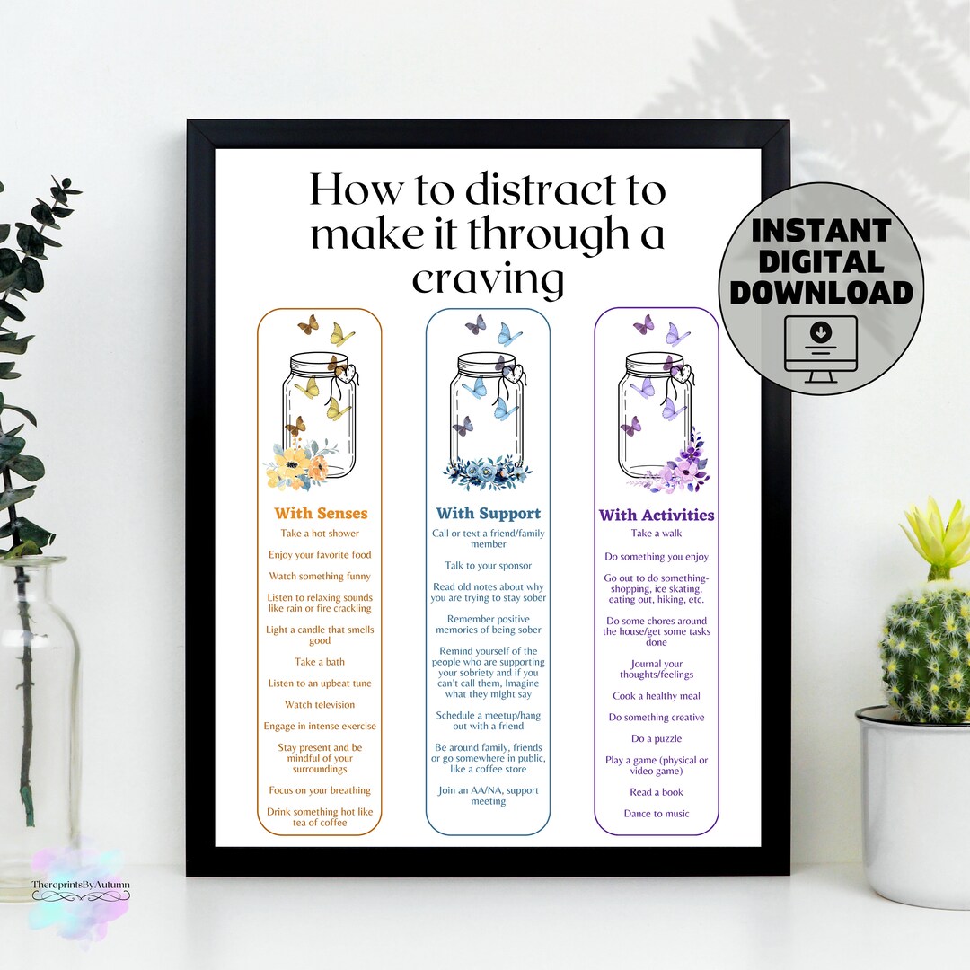 Substance Use/abuse: How to Distract to Make It Through a Craving, With ...