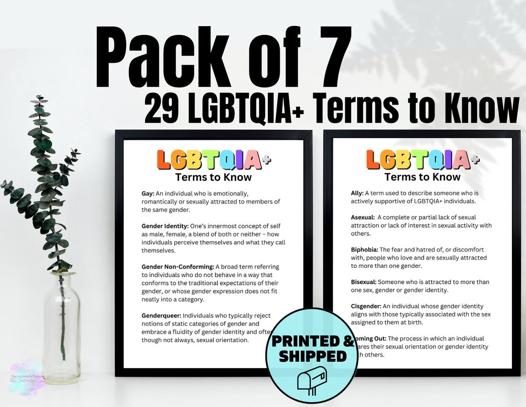 29 LGBTIA Terms to Know LGBTQ Ally, LGBTQ Pride, Social Work ...