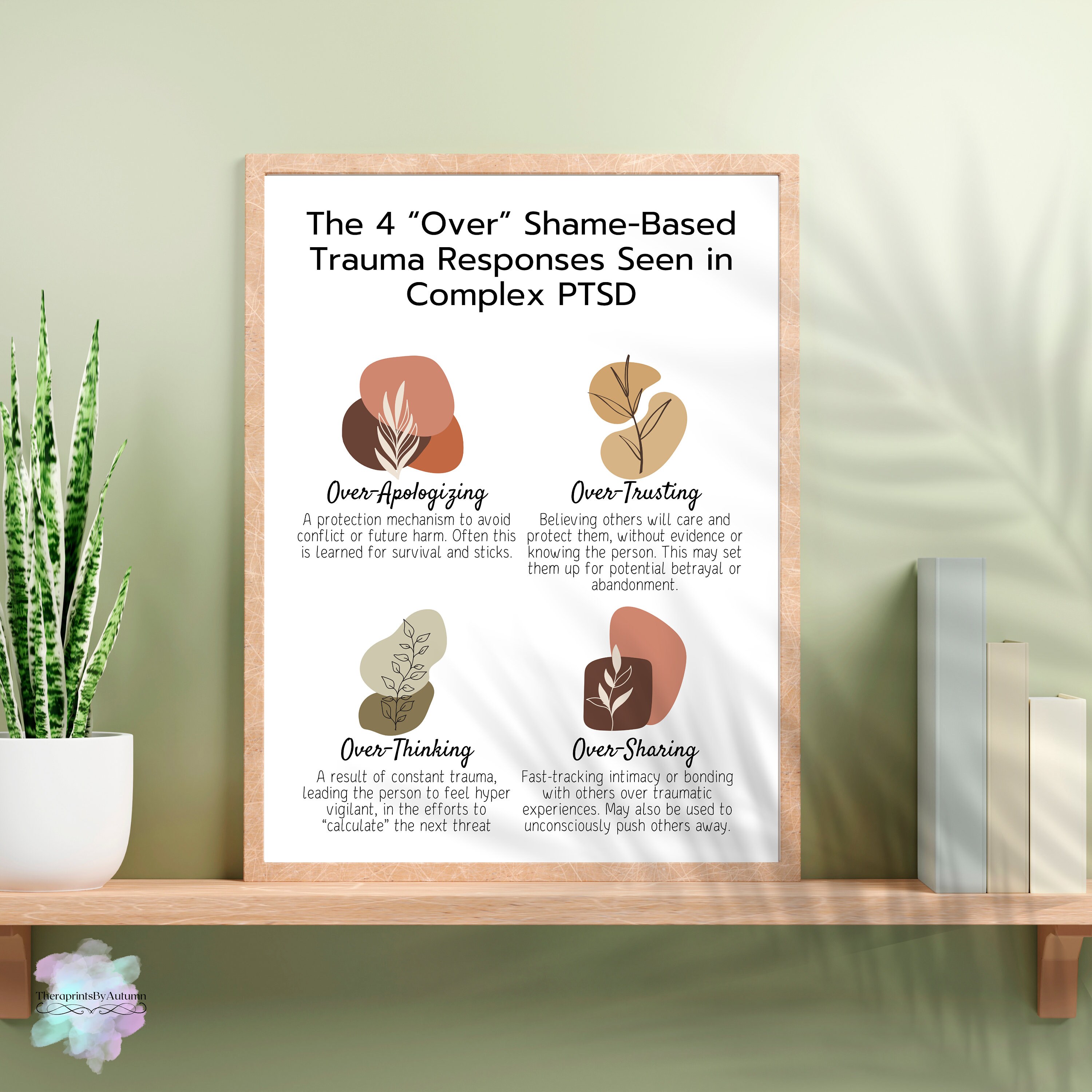 The Four OVER Shame-based Trauma Responses in CPTSD for Social Worker ...