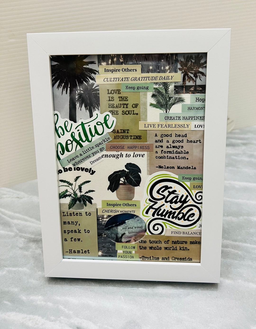 Inspo Frames - “be Positive” - Etsy