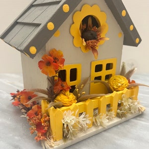Decorative Birdhouse autumn Sun - Etsy